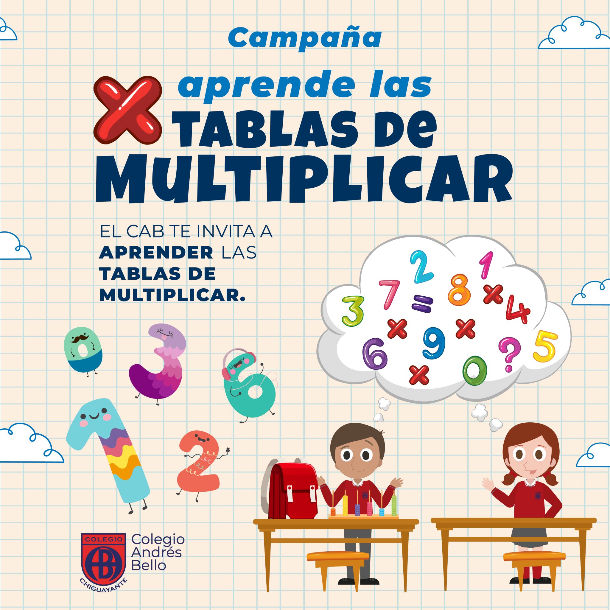 CAB invita a la Campaña “Aprende las Tabla de Multiplicar» + CONCURSO ...